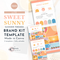 Sweet Sunny Brand Identity Kit Lite Canva Template – The Classic Digitalist